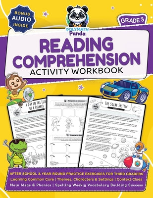 3rd Grade Reading Comprehension Activity Workbook: Learning Common Cor ...