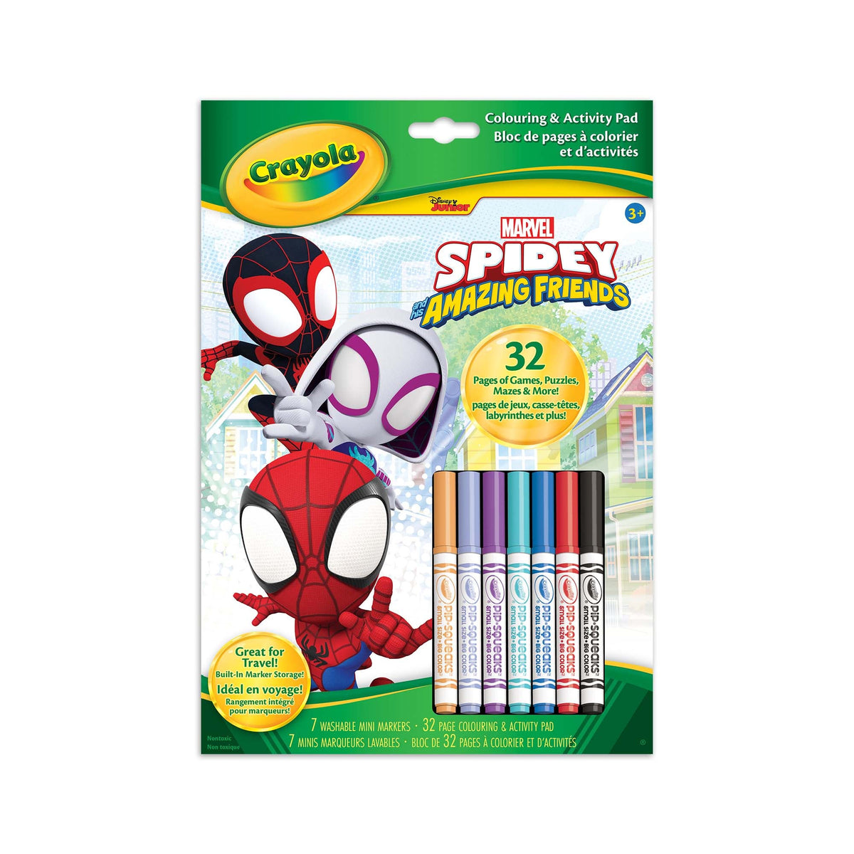Spidey and His Amazing Friends Colouring & Activity Pad — Bright Bean Toys