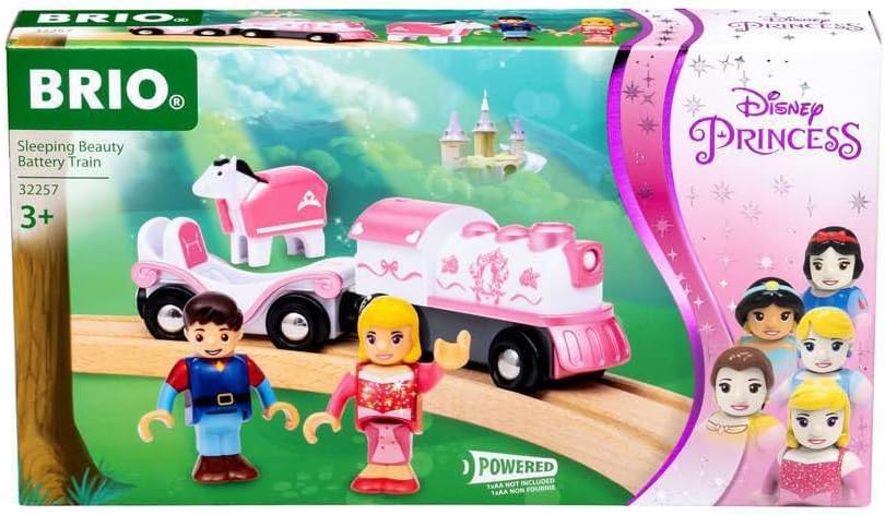 Brio Disney Princess Sleeping Beauty Battery Train — Bright Bean Toys