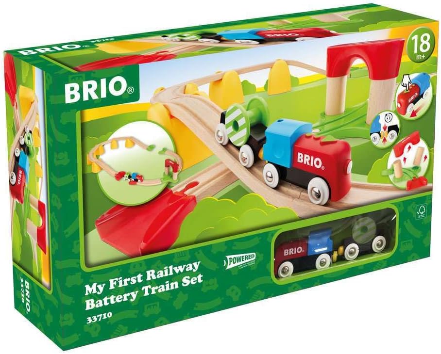 Brio My First Railway Battery Operated Train Set — Bright Bean Toys