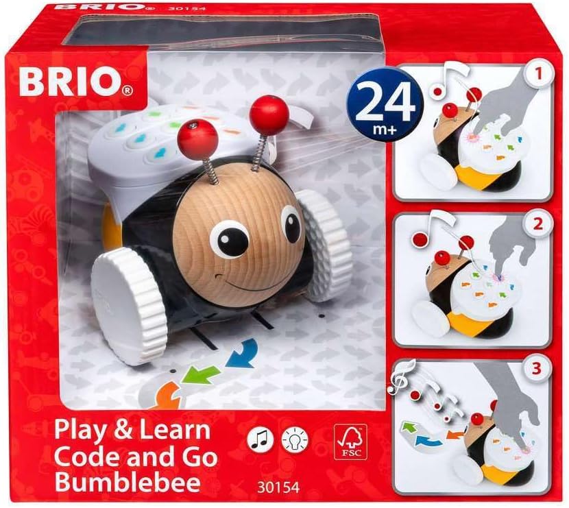 Brio Code & Go Bumblebee — Bright Bean Toys