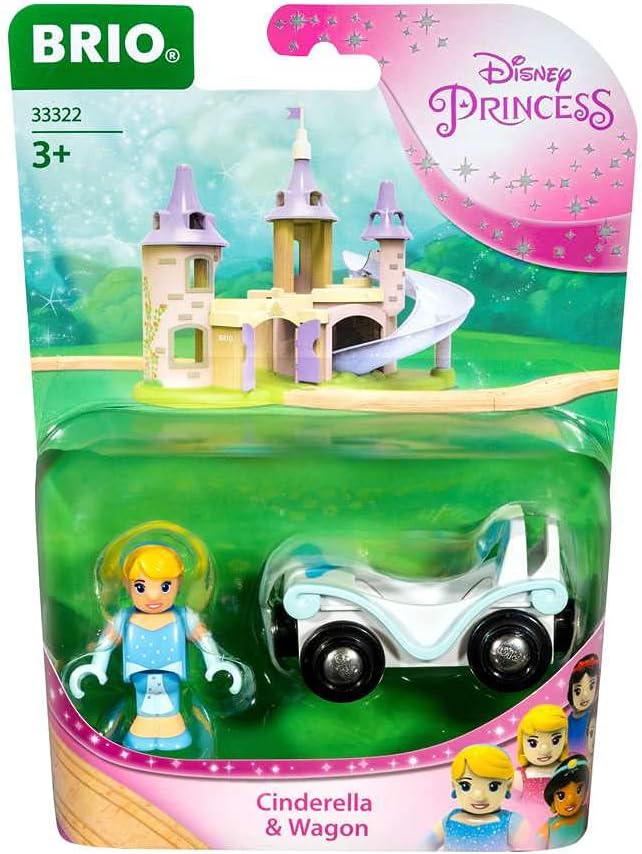 Brio Disney Princess Cinderella & Wagon — Bright Bean Toys