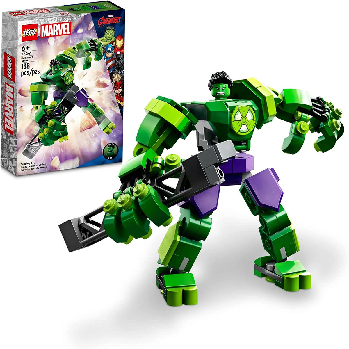 Lego Marvel Super Heroes Hulk Mech Armor (76241) — Bright Bean Toys