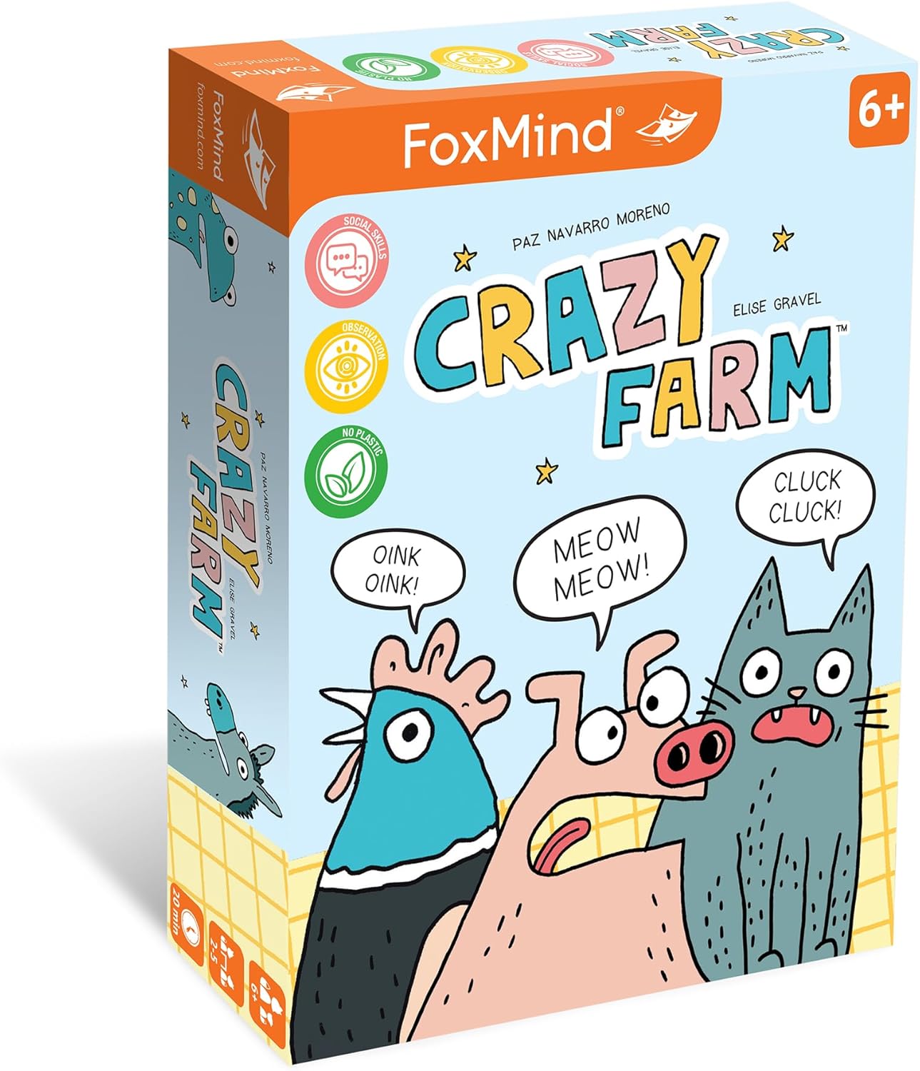 Foxmind Crazy Farm – Bright Bean Toys