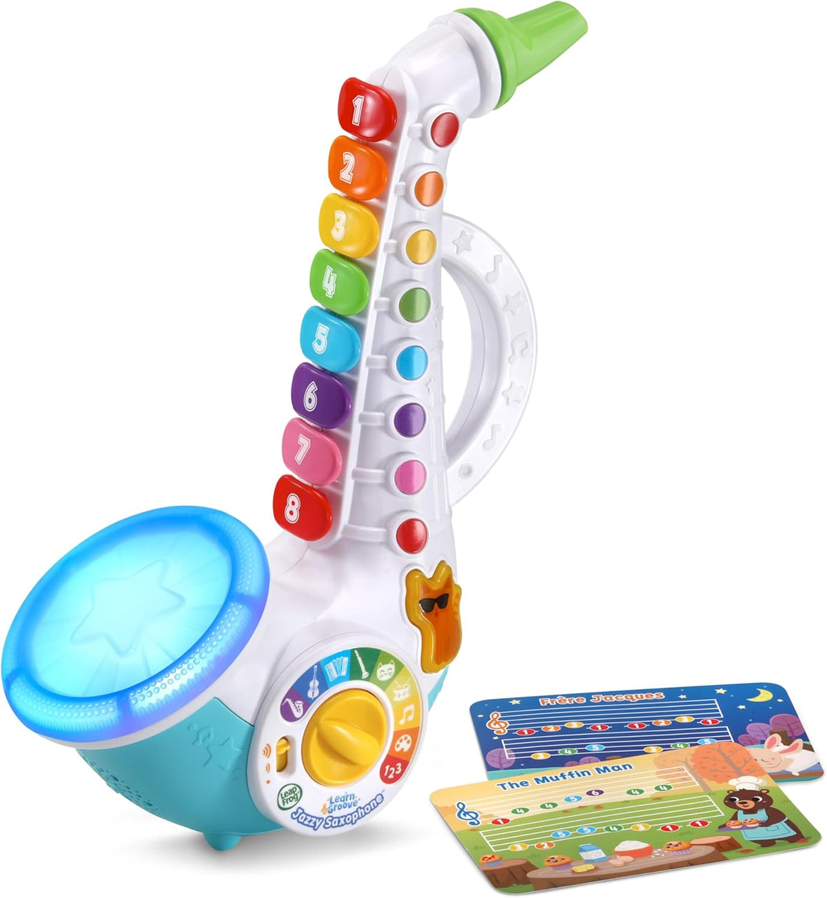 Leapfrog Learn & Groove® Jazzy Saxophone™ — Bright Bean Toys
