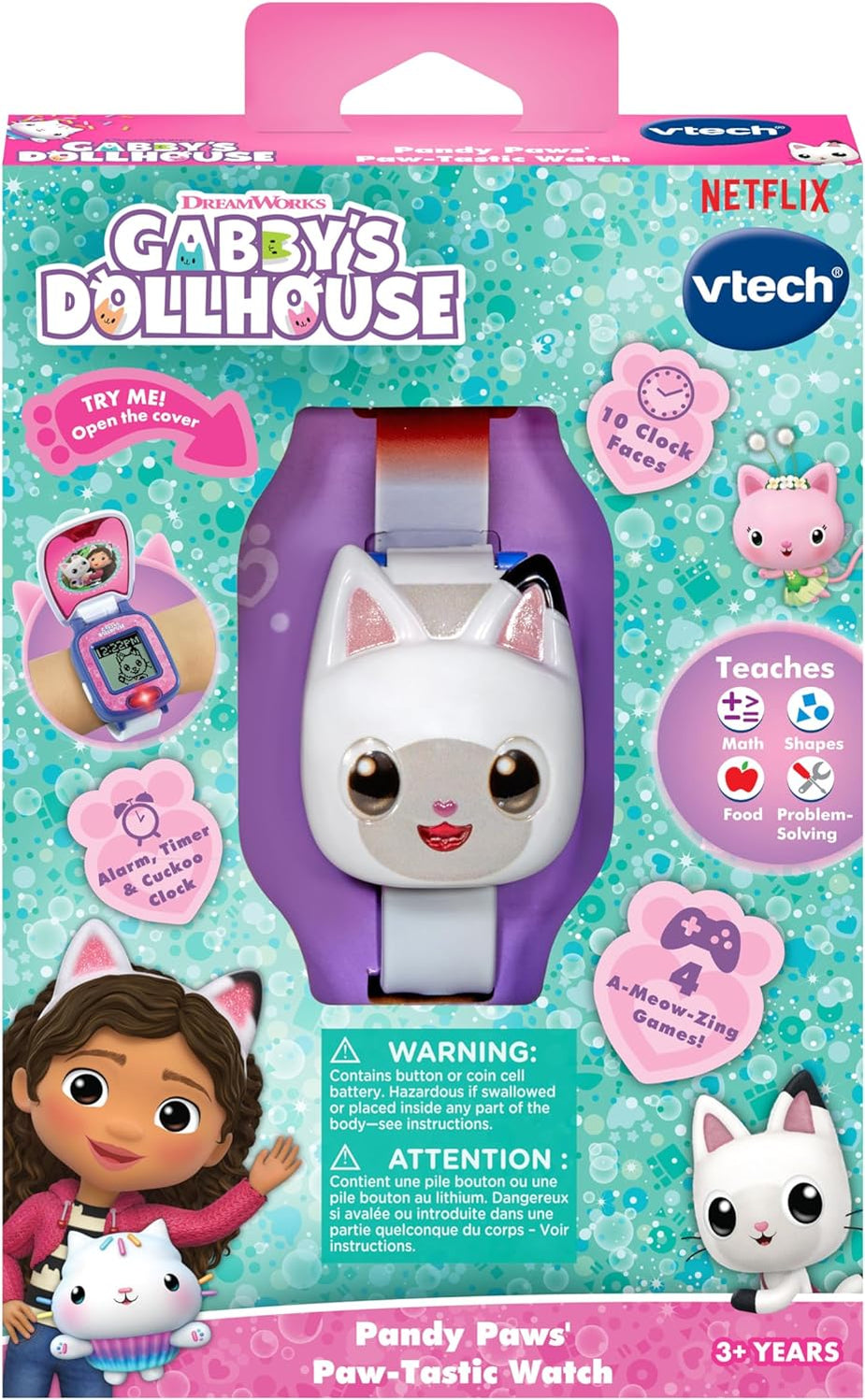 VTech® Gabby's Dollhouse Pandy Paws' Paw-Tastic Watch — Bright Bean Toys
