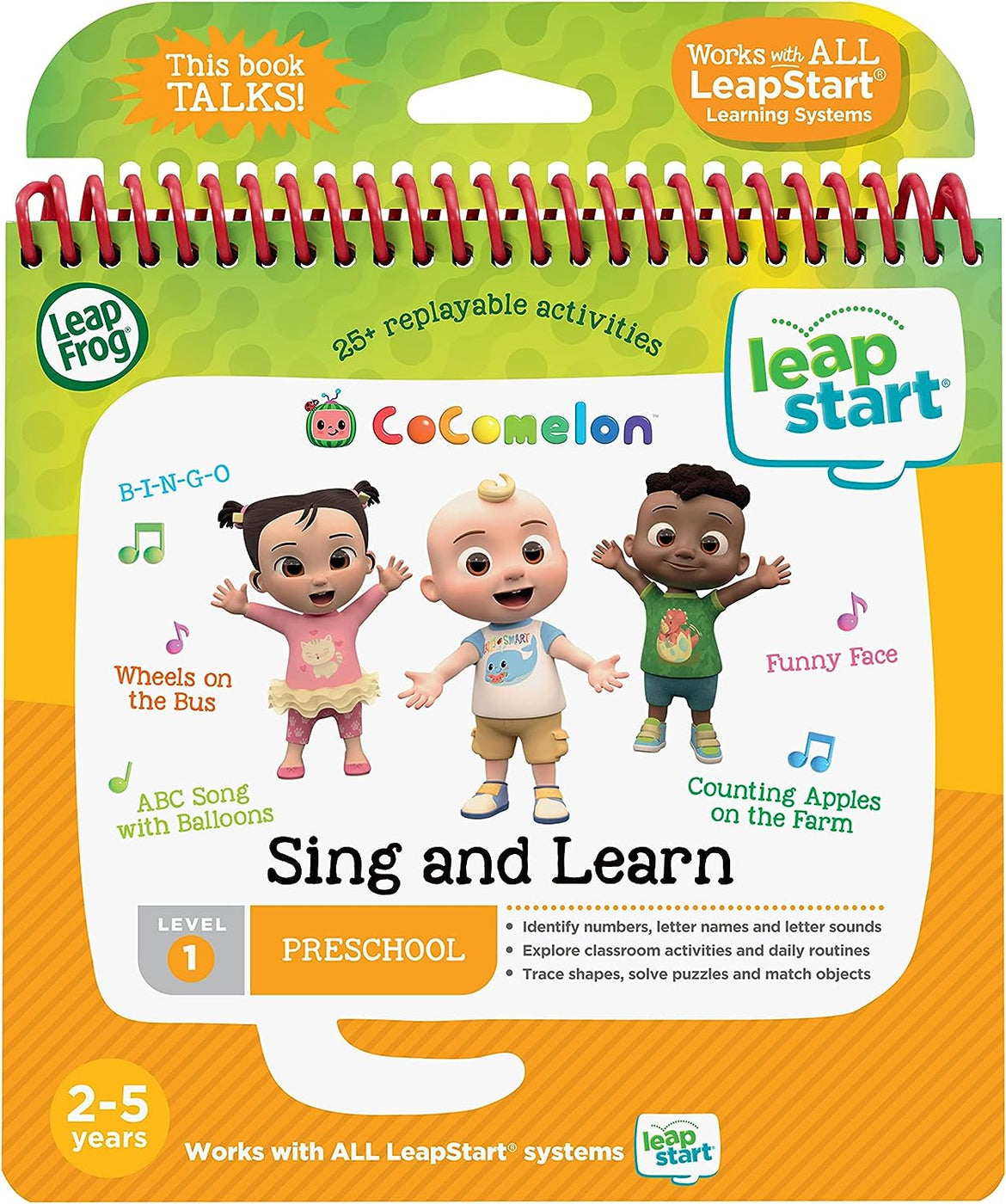 Leapfrog LeapStart® Level 1: CoComelon™ Sing and Learn — Bright Bean Toys