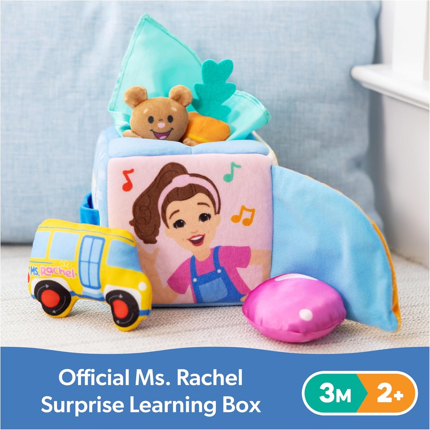 Ms. Rachel Surprise Learning Box - Bright Bean Toys