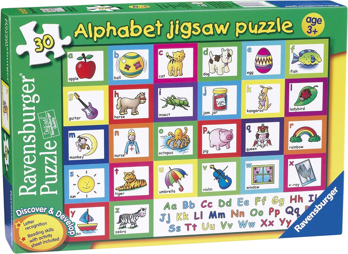 Ravensburger My First Puzzles Alphabet 30 pc Puzzle — Bright Bean Toys