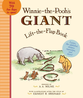 Winnie the Pooh's Giant Lift The-Flap — Bright Bean Toys