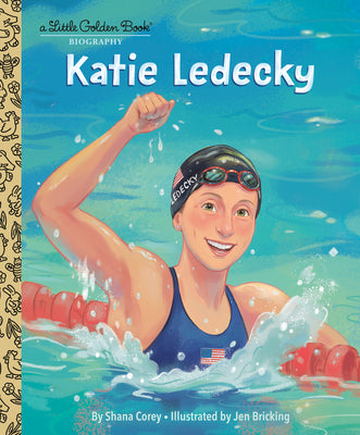 Katie Ledecky: A Little Golden Book Biography — Bright Bean Toys