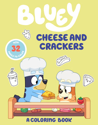 Bluey: Cheese and Crackers: A Coloring Book – Bright Bean Toys