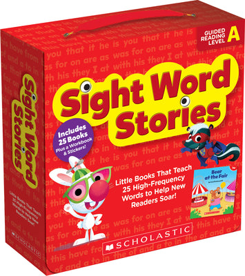 Sight Word Stories: Guided Reading Level a: Fun Books That Teach 25 Si ...