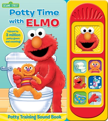 Sesame Street: Potty Time with Elmo Potty Training Sound Book [With Ba ...