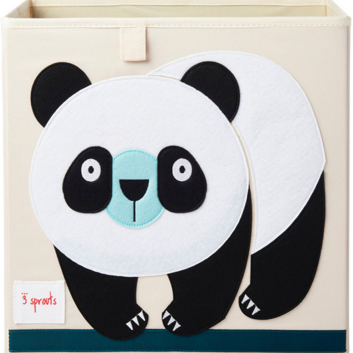 3 Sprouts Panda Storage Bin — Bright Bean Toys