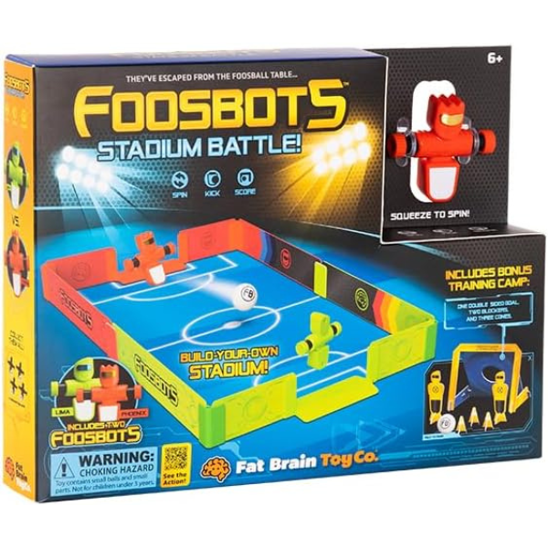 Fat Brain Toys Foosbots Stadium Battle Set — Bright Bean Toys