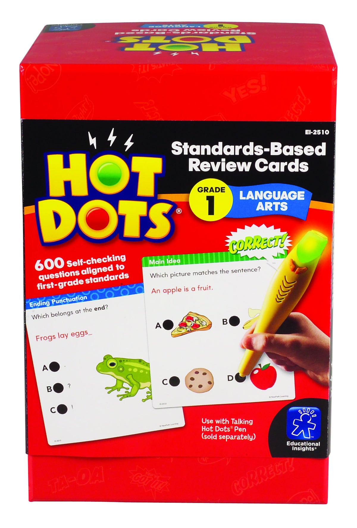 Educational Insights Educational Insights Language Arts Card Set-Grade ...