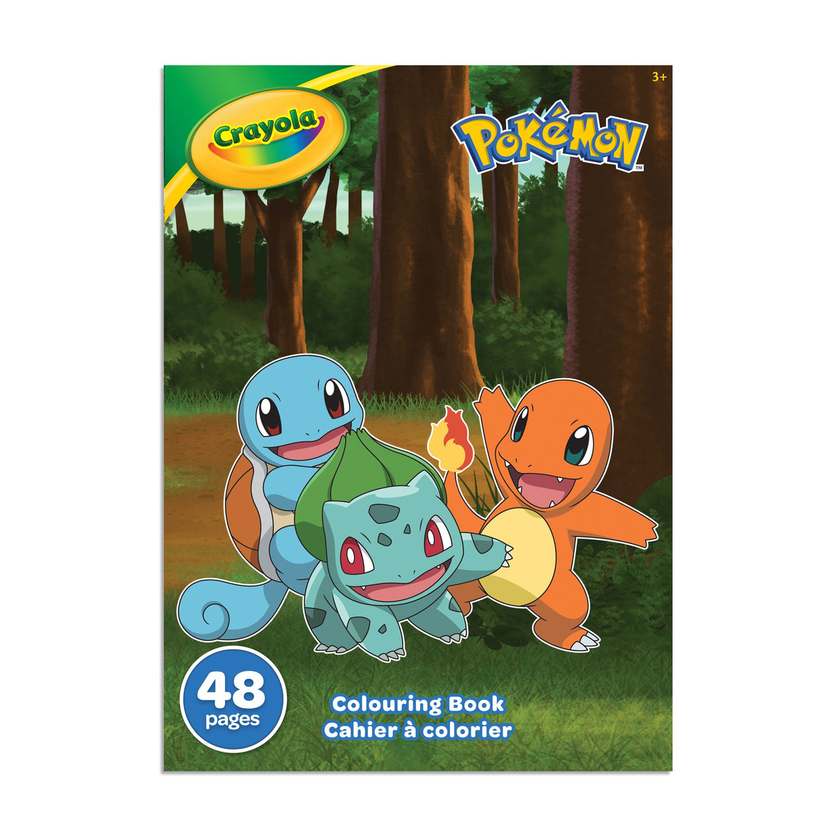 Crayola Pokemon 48pg Colouring Book — Bright Bean Toys