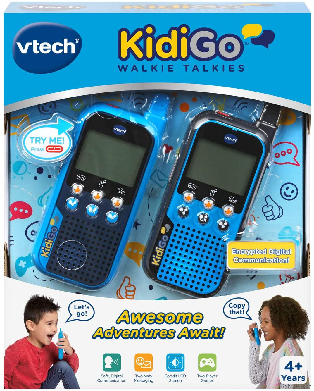 Vtech KidiGo Walkie Talkies — Bright Bean Toys