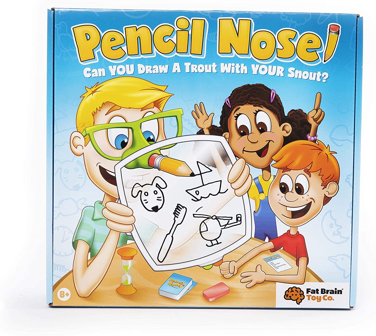 Fat Brain Toy Pencil Nose Game – Bright Bean Toys