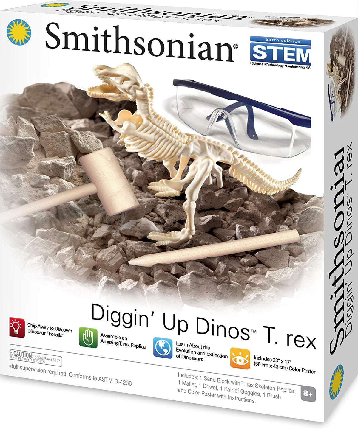 Smithsonian Science Kits – Diggin Up Dinosaurs – T-Rex — Bright Bean Toys