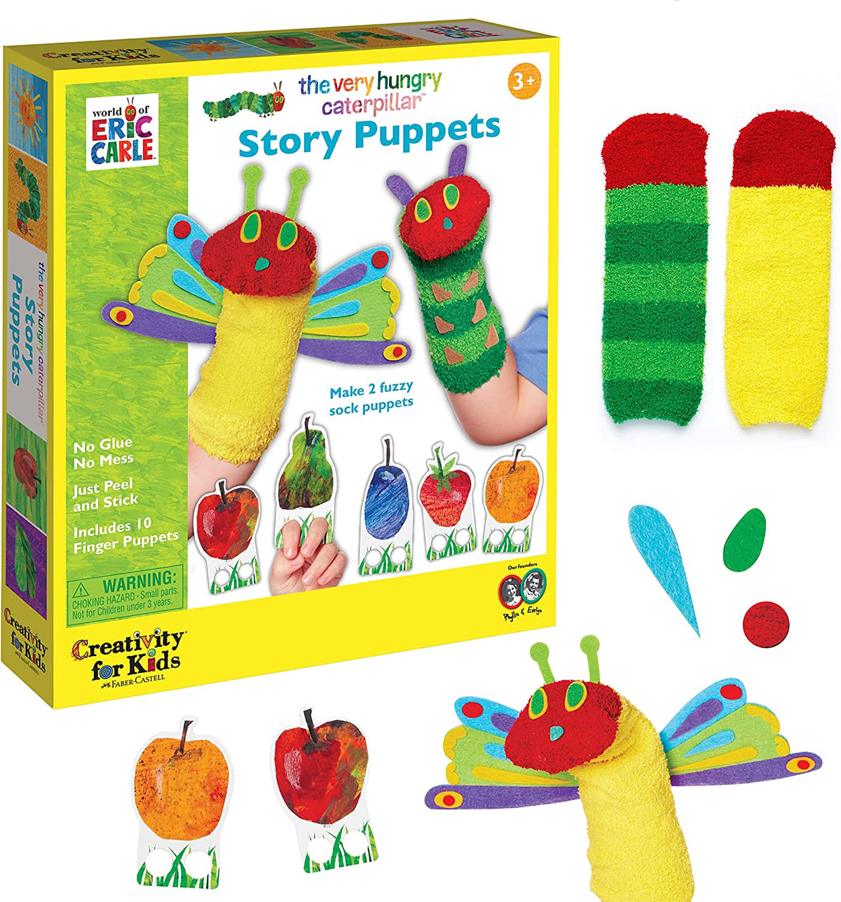 The Very Hungry Caterpillar Story Puppets — Bright Bean Toys