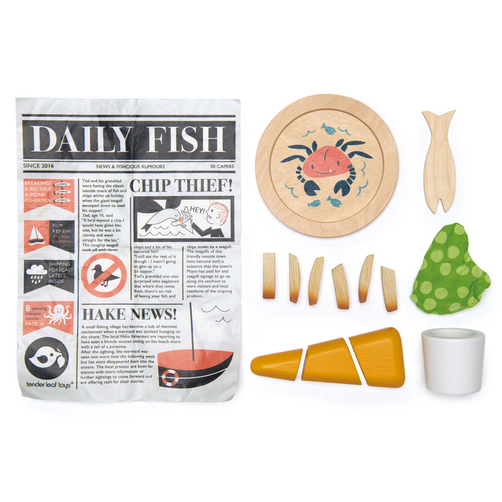 Fish and Chips Supper — Bright Bean Toys